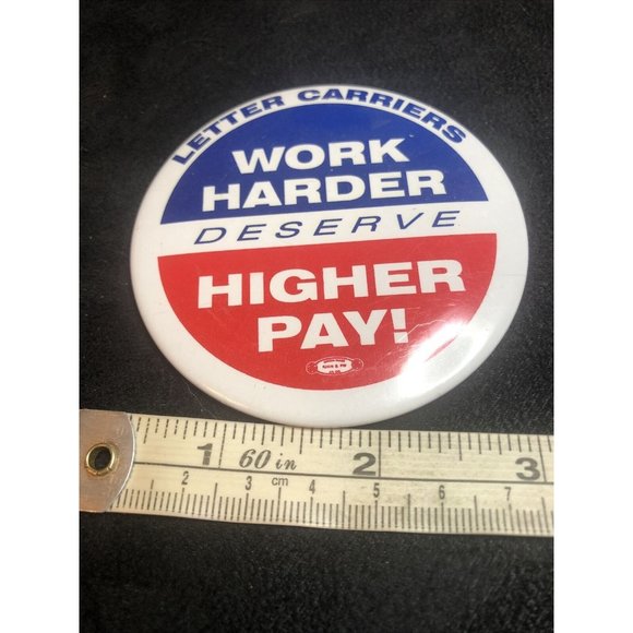Other | Usps Pin Us Postal Service Nalc Letter Carriers Union Button 3 ...